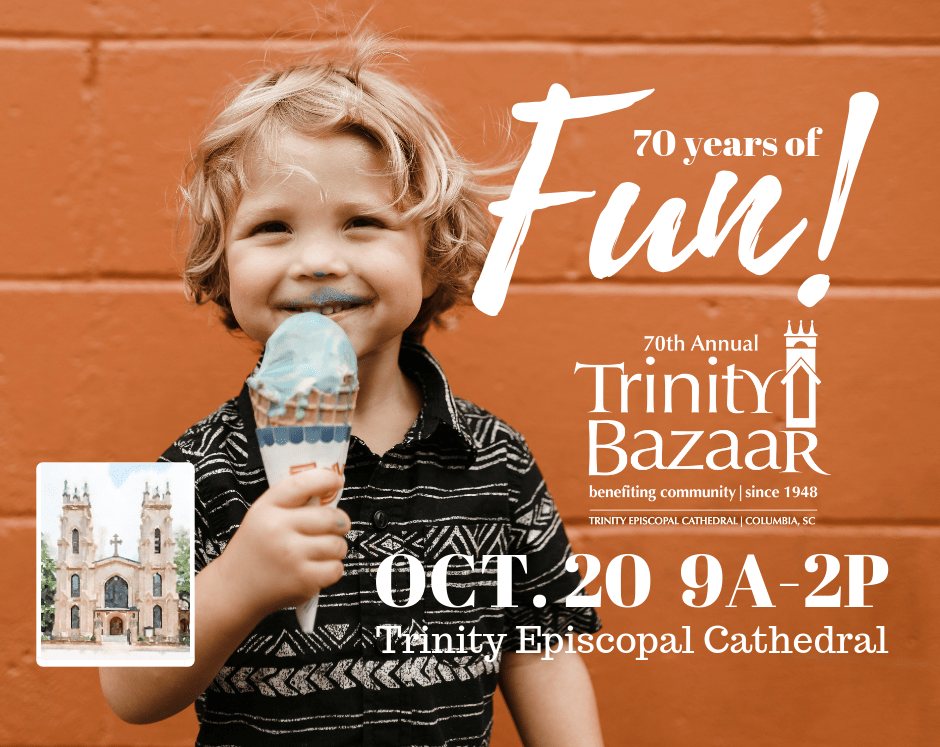 Two weeks until the 70th Annual Trinity Bazaar! – Trinity Bazaar